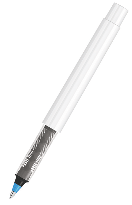 UMA Rollerball RECYCLED PET PEN PRO R weiß 0-2252 Hellblau | pen4you